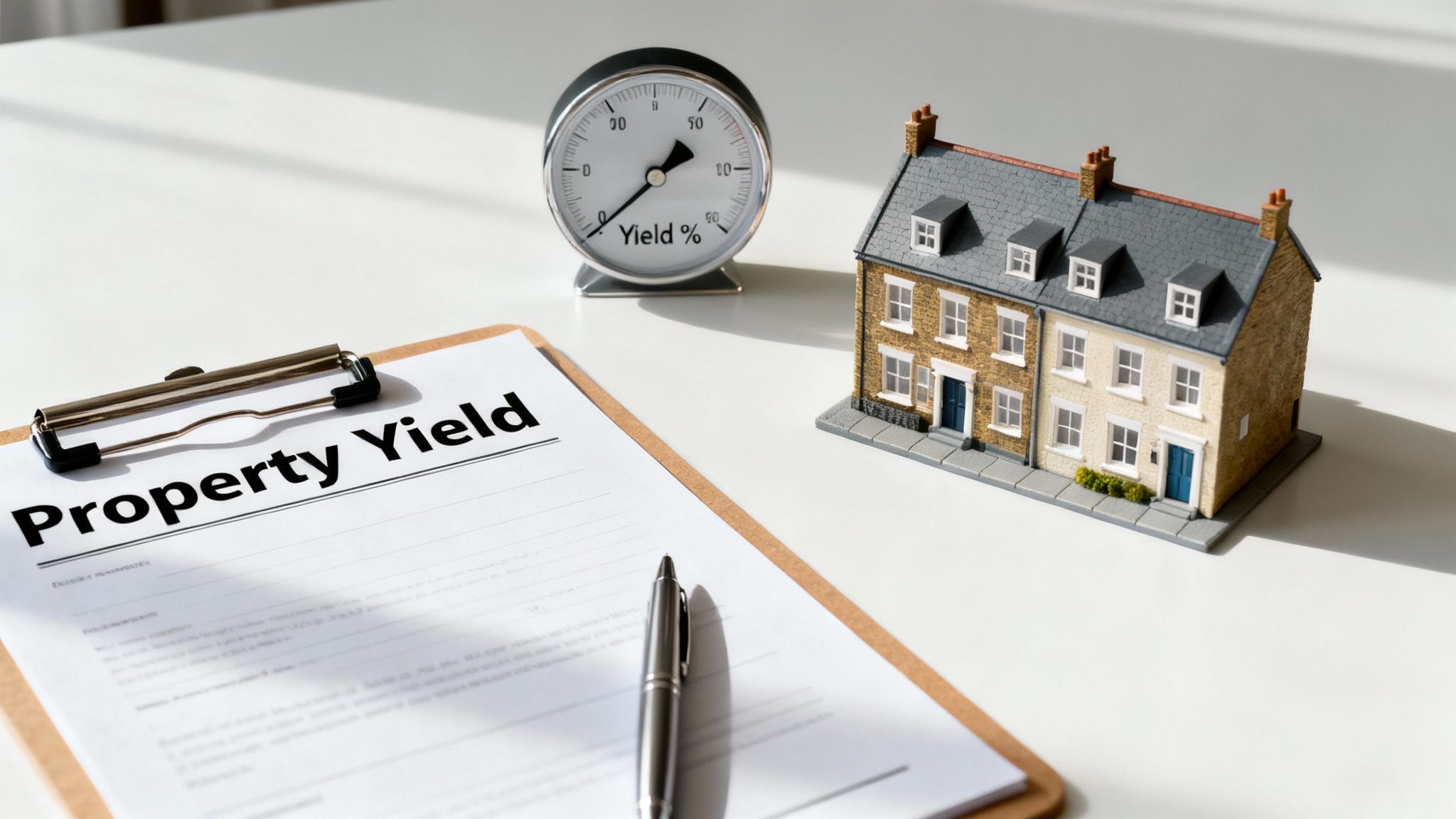 A modern kitchen in a UK investment property
