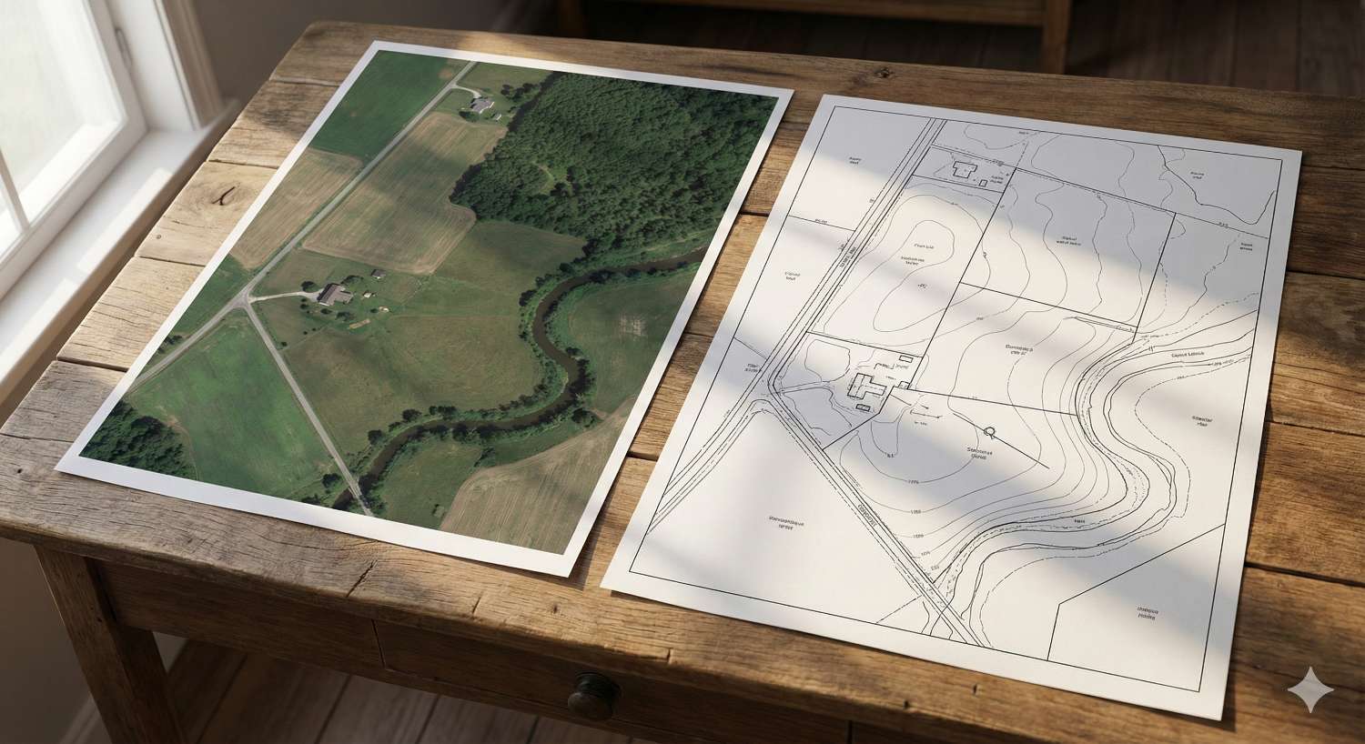 Block plan and location plan comparison